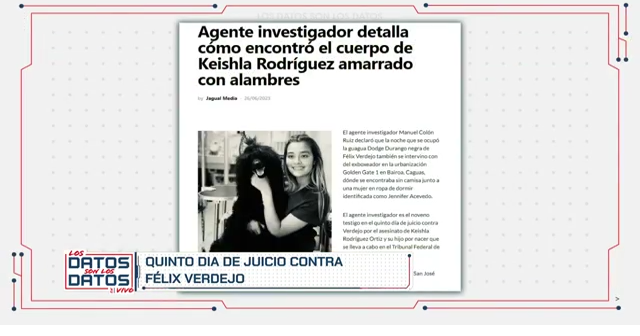 Agente detalla cómo encontraron el cuerpo de Keishla Rodríguez | Los ...