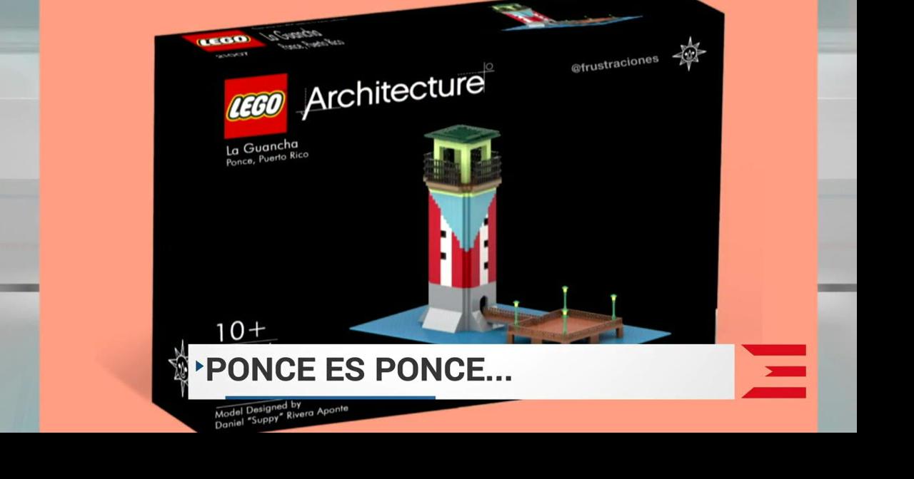 Boricua diseña varios edificios históricos de Ponce con piezas de Lego ...