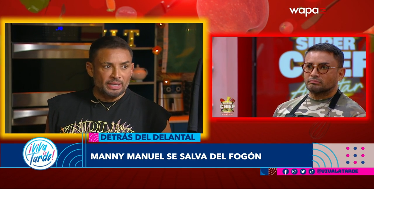 Manny Manuel comparte detalles sobre su experiencia en Super Chef ...