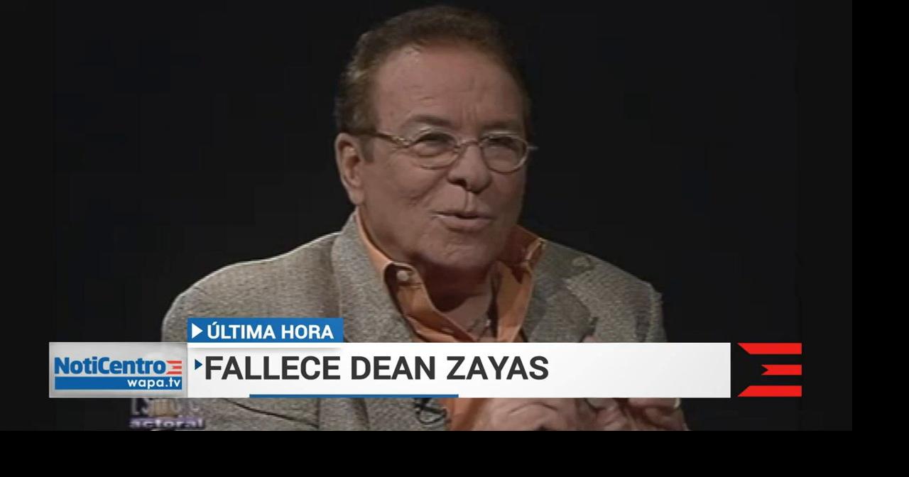 Fallece el actor y director Dean Zayas | Entretenimiento | wapa.tv