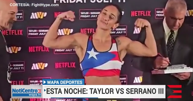 Lista Amanda Serrano para su combate esta noche ante Katie Taylor ...