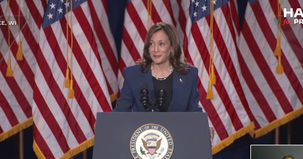 Kamala Harris realiza en Milwaukee su primer evento de campaña ...