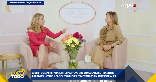 Adamari López consuela a su hija por comentarios de "haters" en las ...