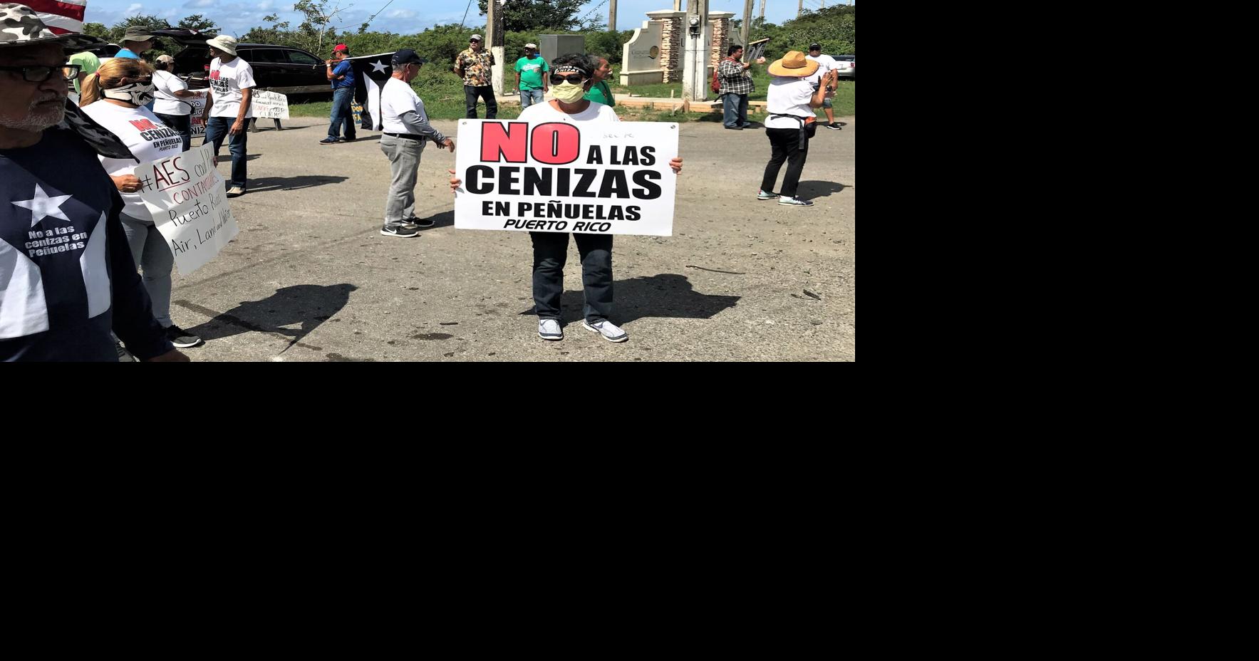 Resistencia contra las cenizas de carbón de la planta AES en Guayama ...