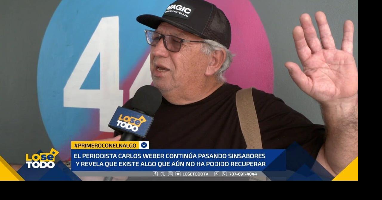 Le cierran cuenta de red social a Carlos Weber | Lo Sé Todo | wapa.tv