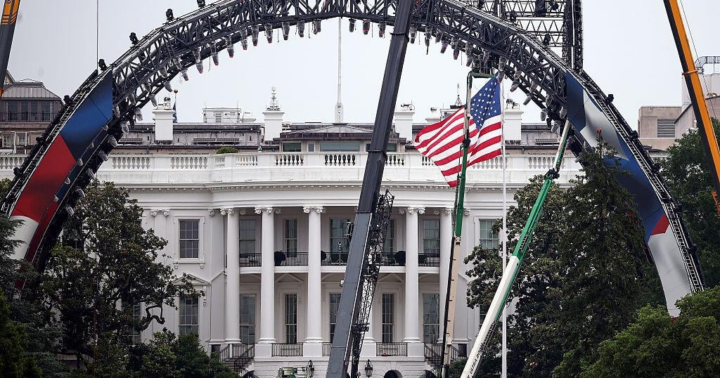 Trump instala escenario para pelea de la UFC en la Casa Blanca por su ...