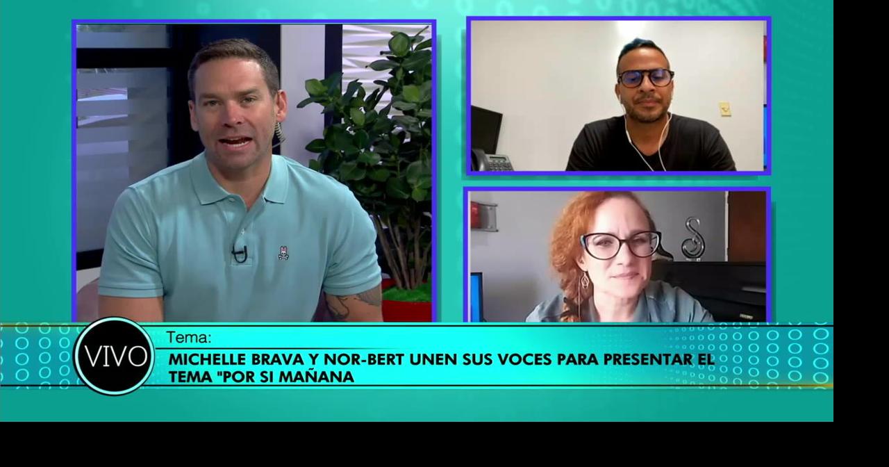 Michelle Brava y Nor-Bert unen sus voces | Viva La Tarde | wapa.tv