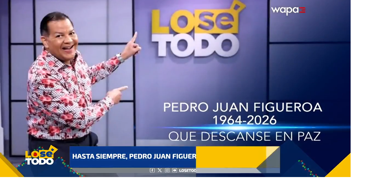 Lo Sé Todo presenta homenaje a Pedro Juan Figueroa | Lo Sé Todo | wapa.tv