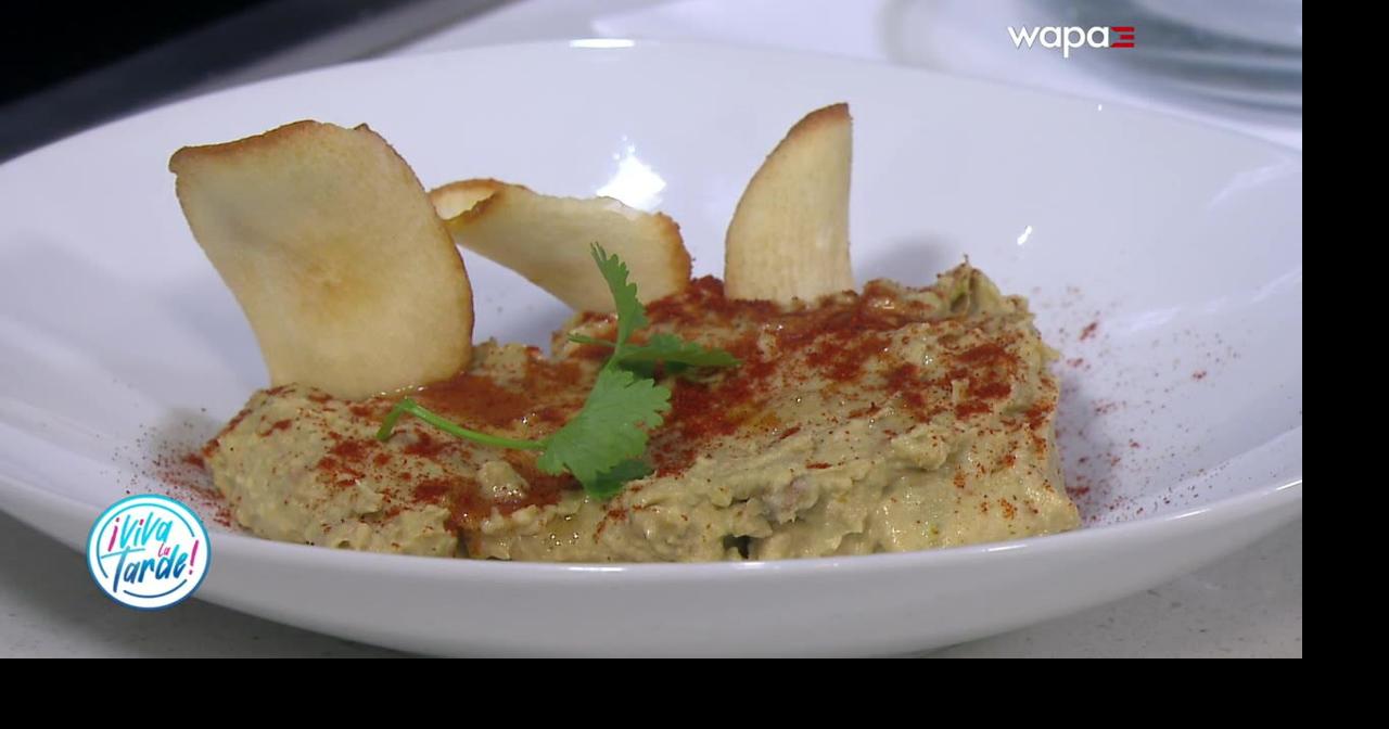 Receta: Hummus criollo para Navidad | Viva La Tarde | wapa.tv