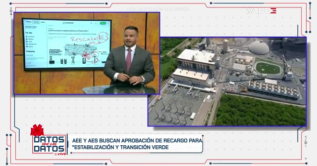 Al rescate de la planta de AES | Los Datos Son Los Datos | wapa.tv