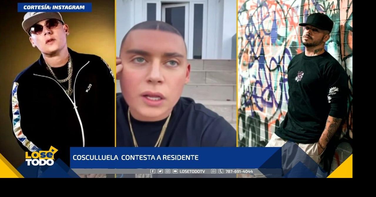 Cosculluela reacciona ante tiraera de Residente | Lo Sé Todo | wapa.tv