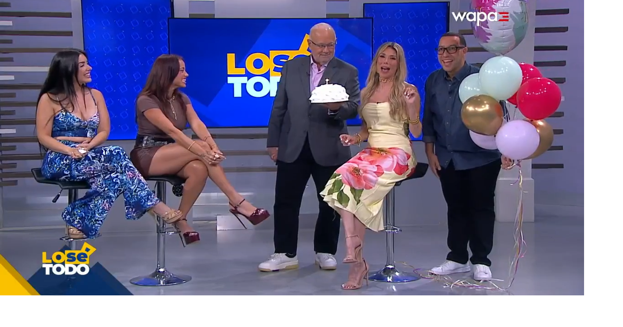 Yulianna se emociona en vivo al recibir sorpresa de cumpleaños en Lo Sé ...