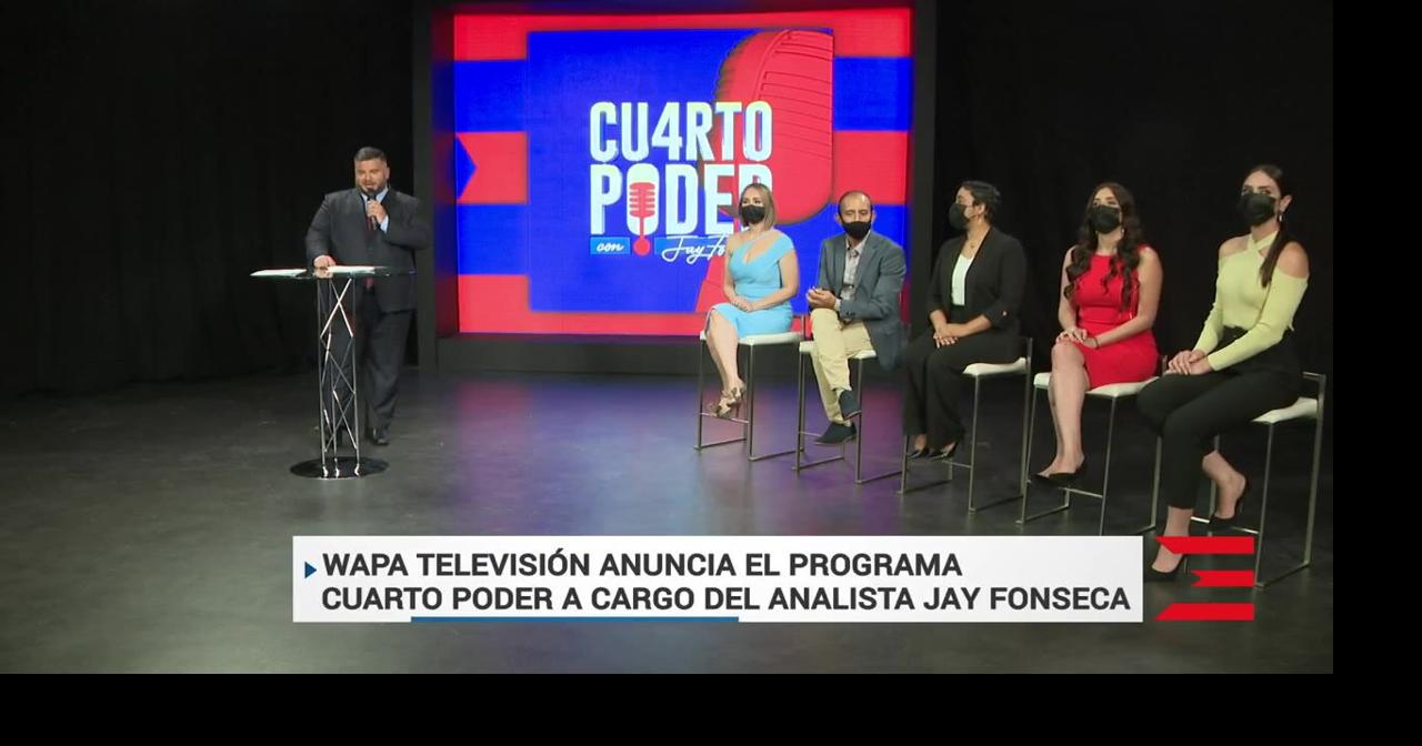 Jay Fonseca presenta Cuarto Poder por Wapa Televisión | Entretenimiento ...