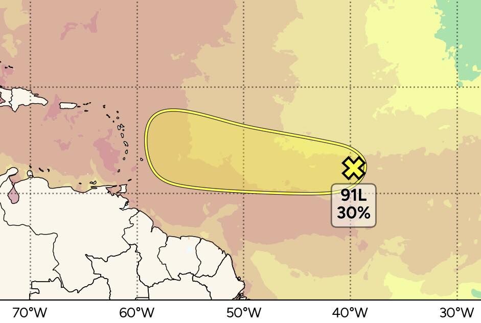 Tu Tiempo: probabilidades de desarrollo de la Invest 91L disminuyen al ...