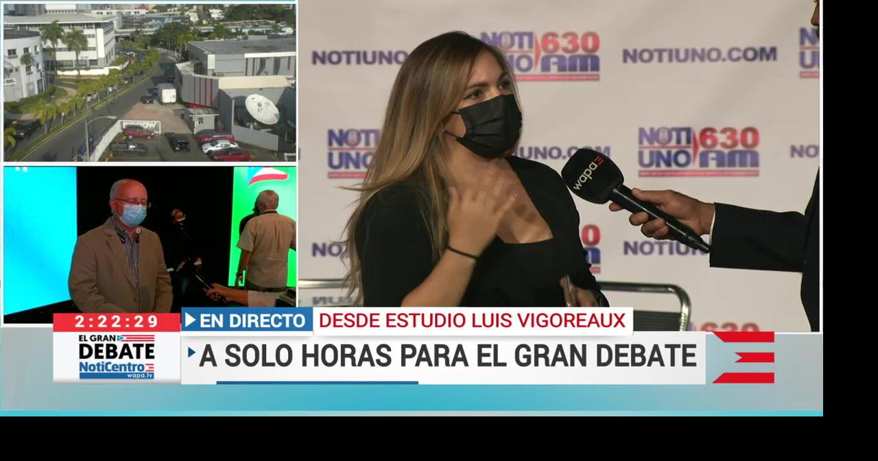 Este es el ambiente en Wapa Tv a solo horas de El Gran Debate | Locales ...