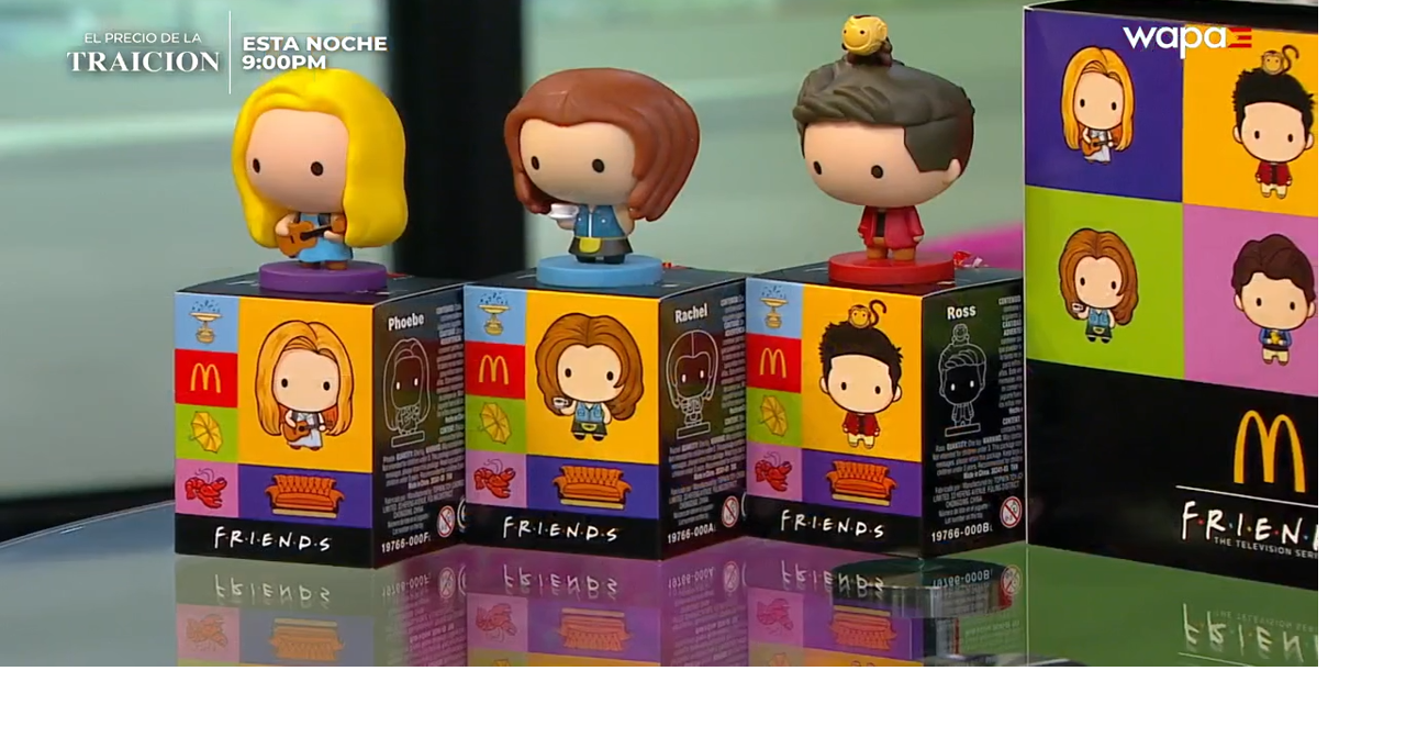 Los personajes de "Friends" llegan a McDonald's | Viva La Tarde | wapa.tv