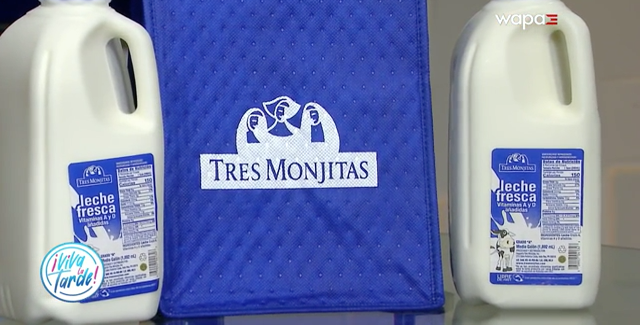 Disfruta de la leche Tres Monjitas | Viva La Tarde | wapa.tv