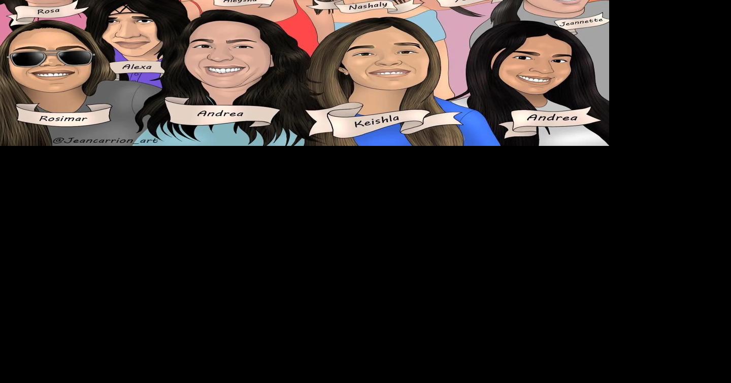Viral arte que rinde homenaje a víctimas de feminicidios en Puerto Rico ...