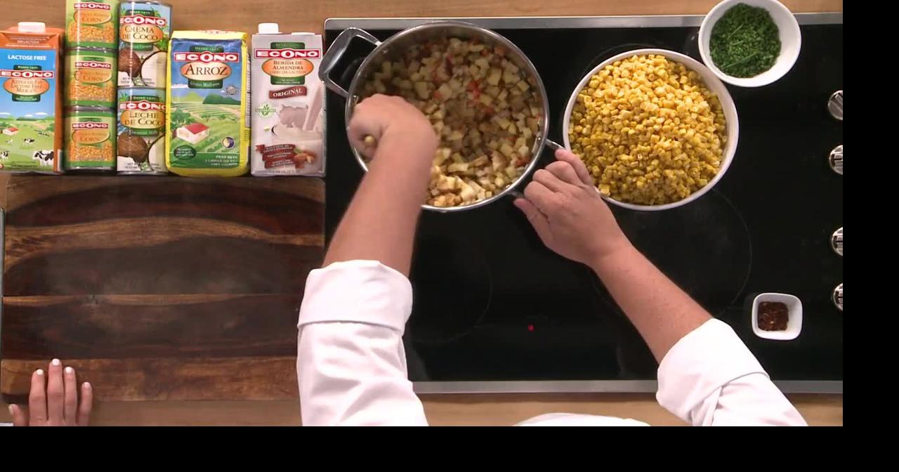 Receta del Chef Colo: Corn Chowder | Negocios | wapa.tv