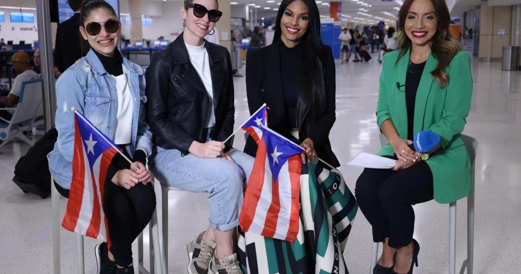 Ashley Cariño llega a la isla tras su participación en Miss Universe ...