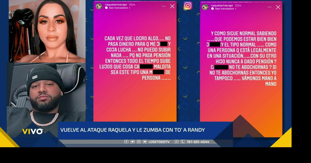 Raquela vuelve al ataque contra Randy | Lo Sé Todo | wapa.tv