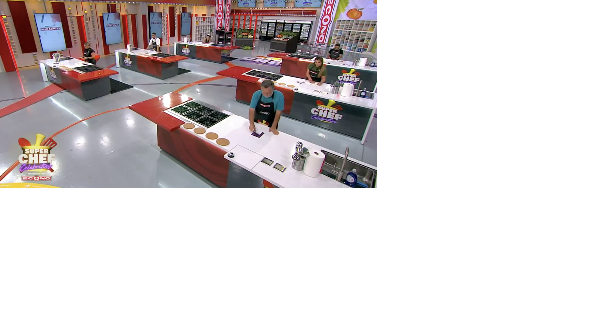 Integrantes del grupo A estrenan cocina de Super Chef Celebrities ...