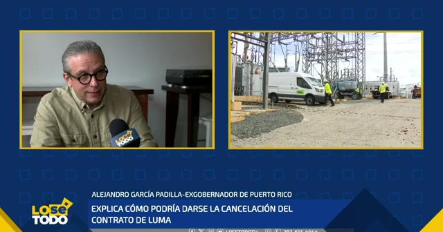 Alejandro García Padilla opina sobre el contrato de LUMA Energy | Lo Sé ...