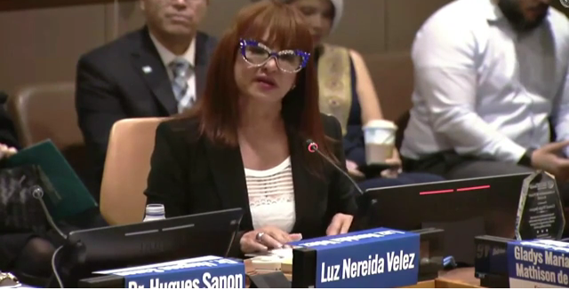 Luz Nereida presenta ponencia sobre violencia en Nueva York ...