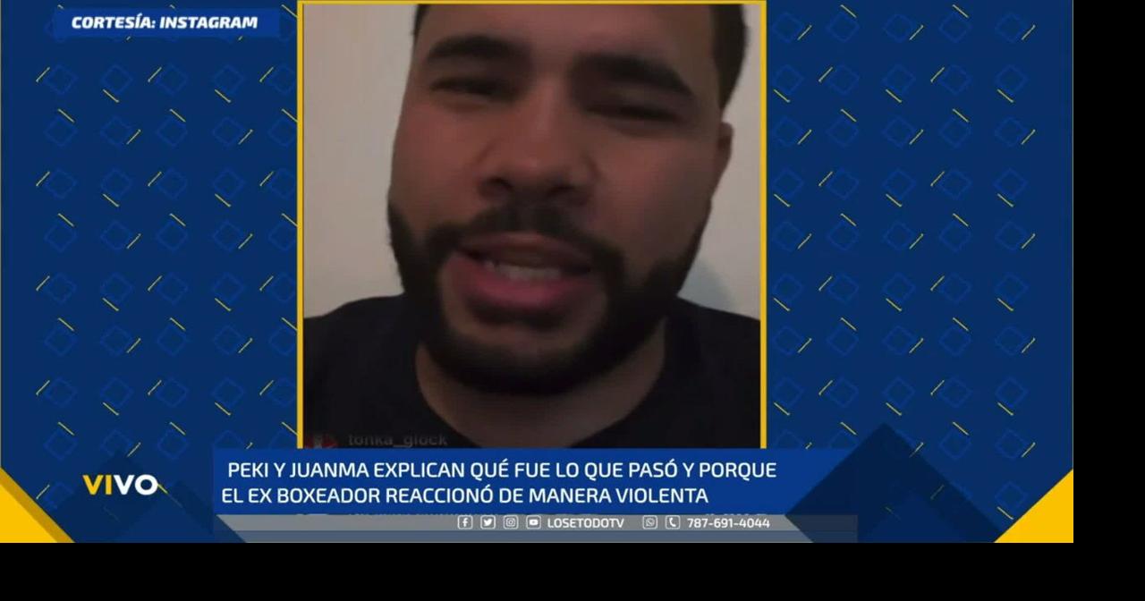 Juanma y La Peki explican qué pasó en trifulca en la que este estuvo ...