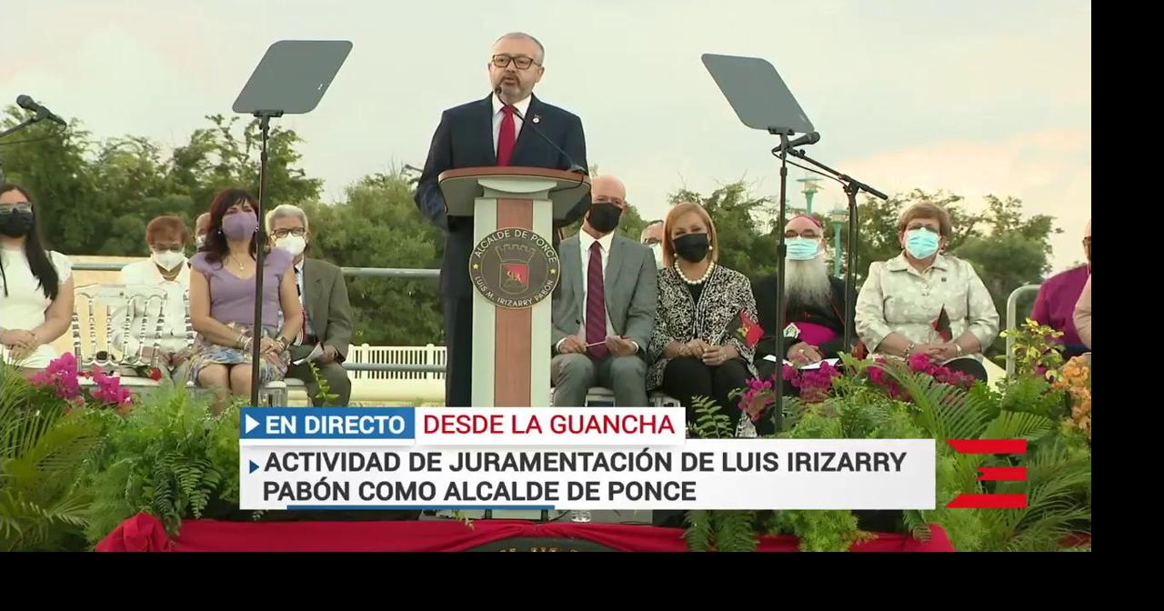 Luis Irizarry Pabón juramenta como el nuevo alcalde de Ponce | Política ...