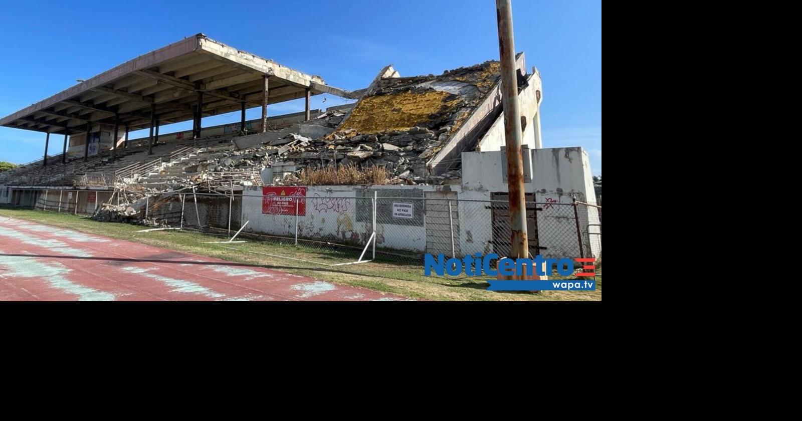 Colapsa parte del techo del parque Sixto Escobar | Locales | wapa.tv