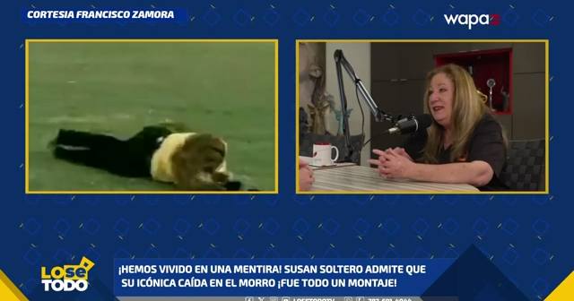 Susan Soltero revela que su icónica caída en el Morro fue un montaje ...