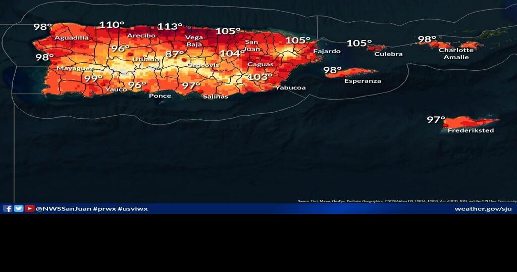 Histórico calor: Emiten por primera vez una vigilancia de calor ...