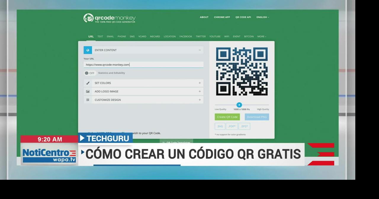 ¿Sabías que puedes crear un QR Code gratis? Tech Gurú te explica cómo ...