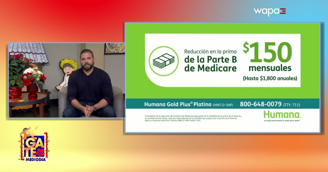 Nuevo plan Humana Gold Plus Platino | Pégate al Mediodía | wapa.tv