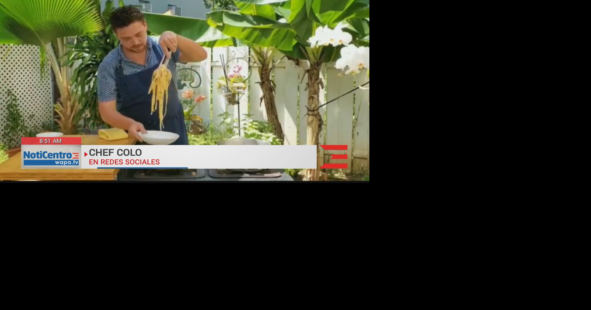 Chef Colo prepara pasta con camarones | Reportajes Especiales | wapa.tv