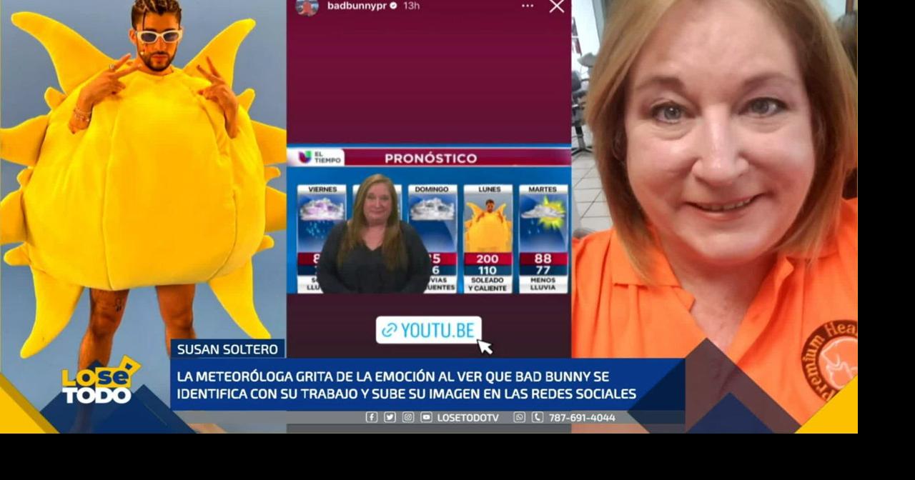 Susan Soltero reacciona al uso de su imagen por Bad Bunny | Lo Sé Todo ...