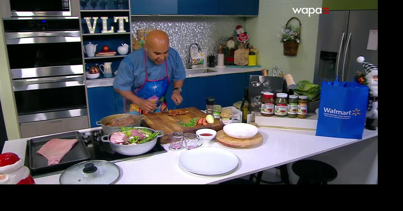 Receta: Pernil al caldero con productos de Walmart | Viva La Tarde ...