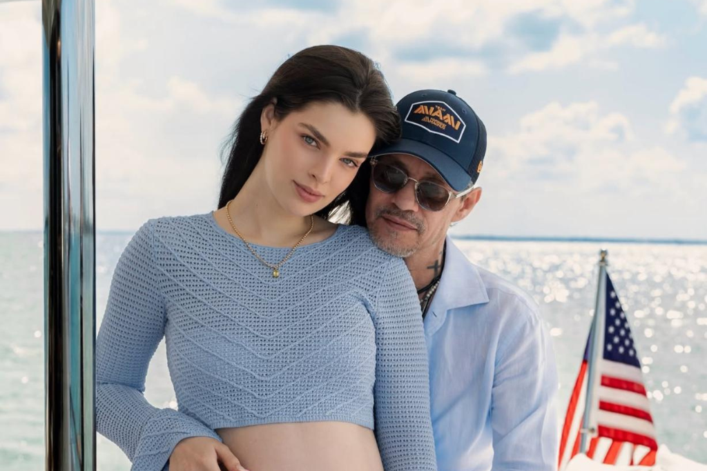 Marc Anthony y Nadia Ferreira revelan sexo de su segundo bebé ...