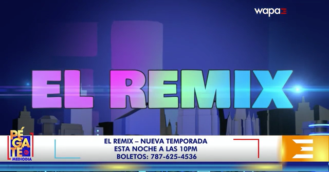 Estrena nueva temporada de El Remix | Pégate al Mediodía | wapa.tv