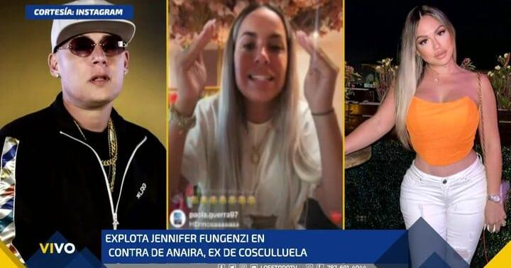 Jennifer Fungenzi explota y amenaza a Anaira, expareja de Cosculluela ...