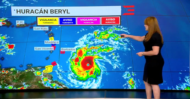 Tu Tiempo: Huracán Beryl avanza hacia el Caribe y se coloca distante de ...