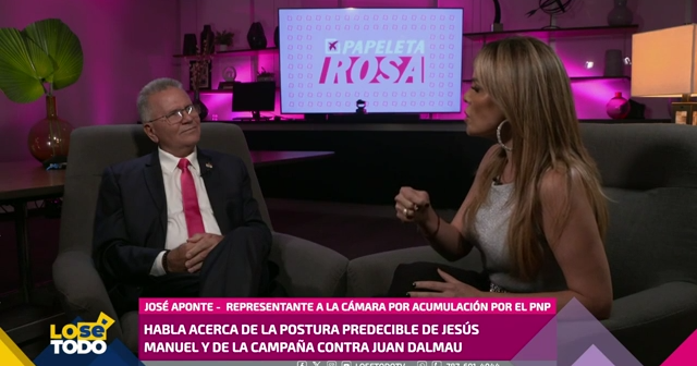 Papeleta Rosa: José Aponte en busca de la reelección | Lo Sé Todo | wapa.tv