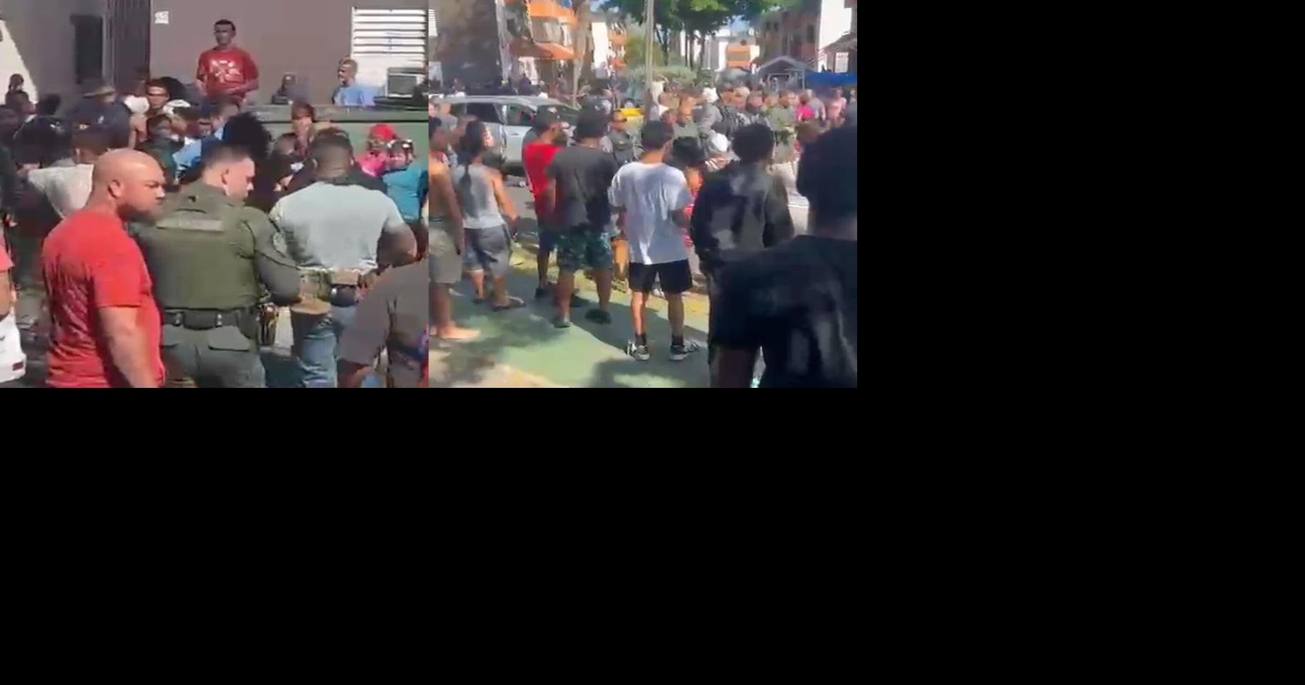 Gritos y tensión en Llorens Torres momentos después de intervención con ...