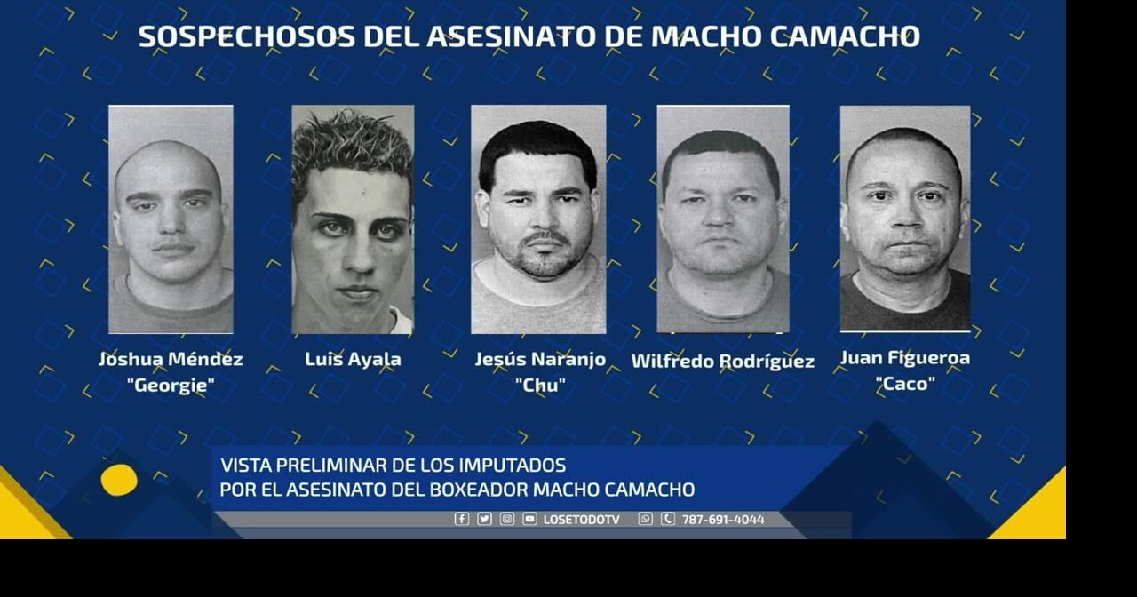 Vista preliminar de los imputados por el asesinato del boxeador Macho ...