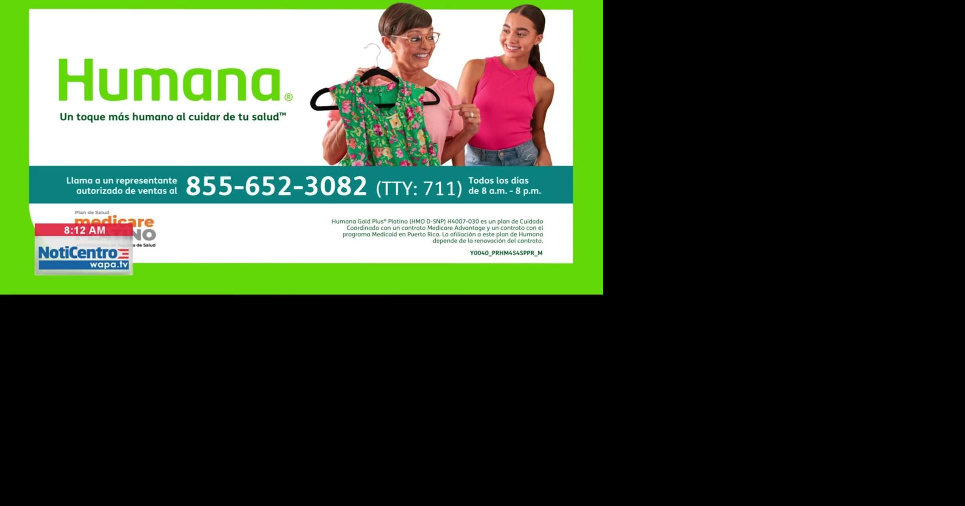 Humana Gold Plus Platino 030 te ofrece un tarjeta con $125 mensuales ...