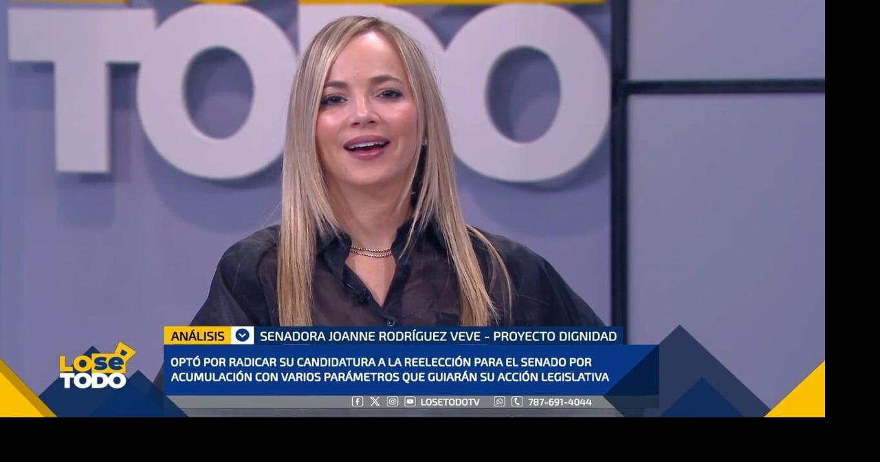 Joanne Rodríguez Veve quiere quedarse en el Senado | Lo Sé Todo | wapa.tv