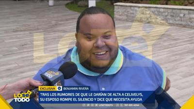 Rompe el silencio Benjamin Rivera tras rumores de alta de su esposa Celivelys | Lo Sé Todo | wapa.tv