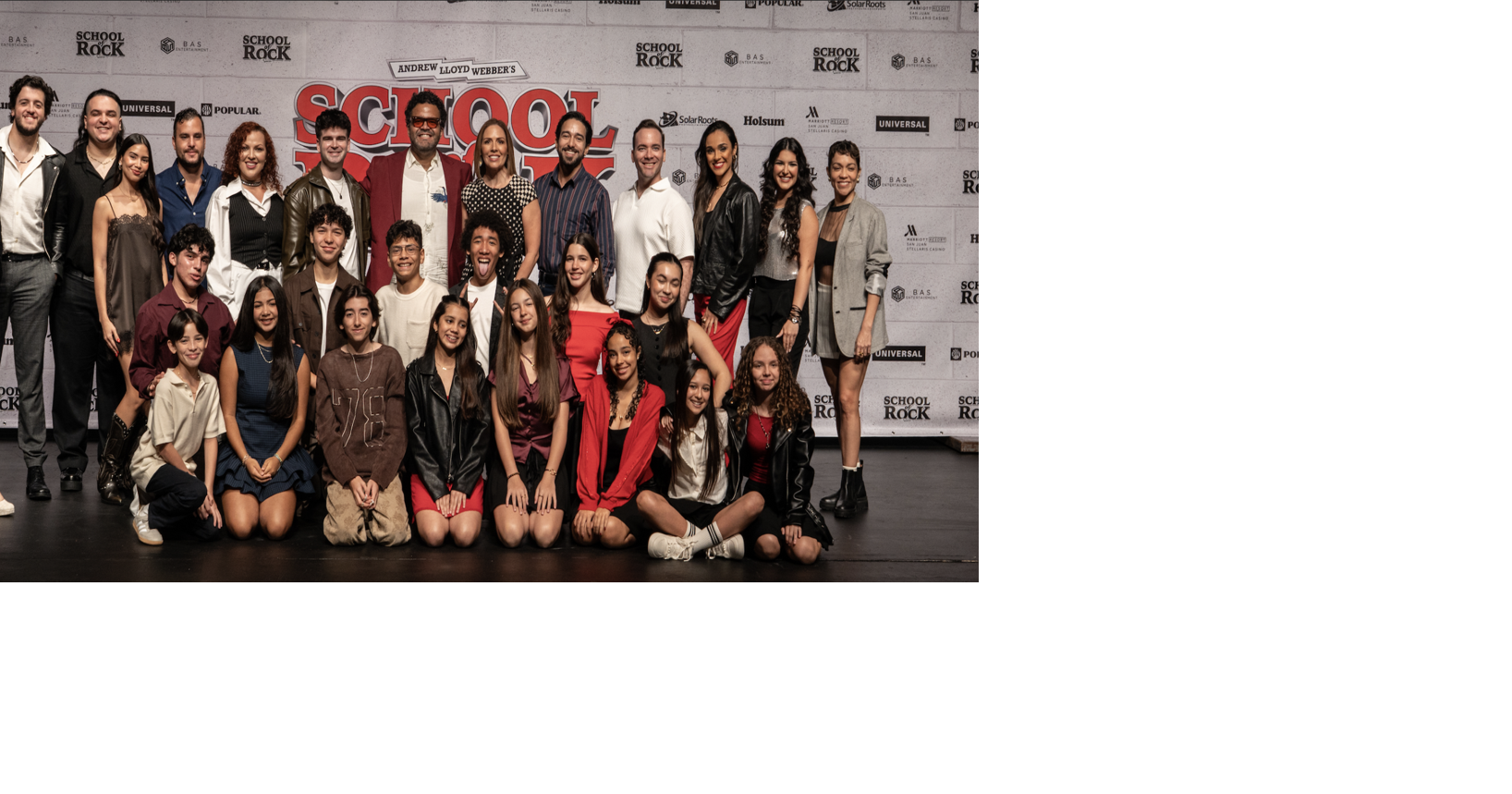Conoce al elenco de School of Rock: El Musical | Entretenimiento | wapa.tv