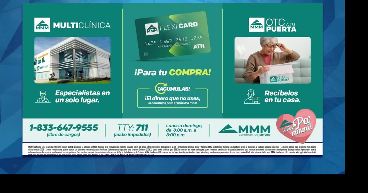 Flexi Card, Multiclínica, OTC… MMM ofrece de todo a sus beneficiarios ...